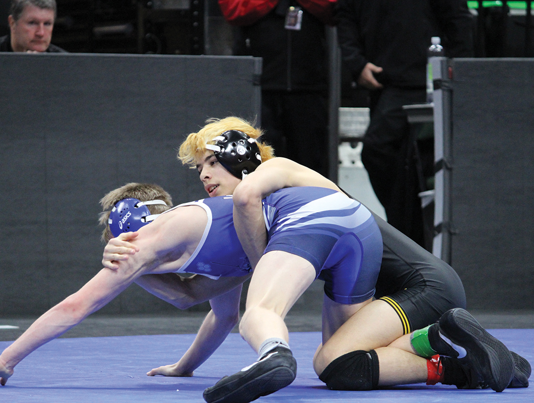 Diaz advances to day two for Wolverines | News, Sports, Jobs - The Journal